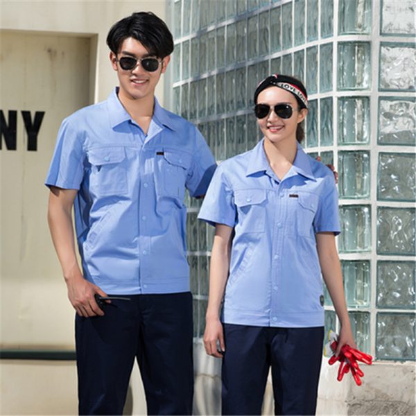 industrial project uniform for men/women/children cotton fabric